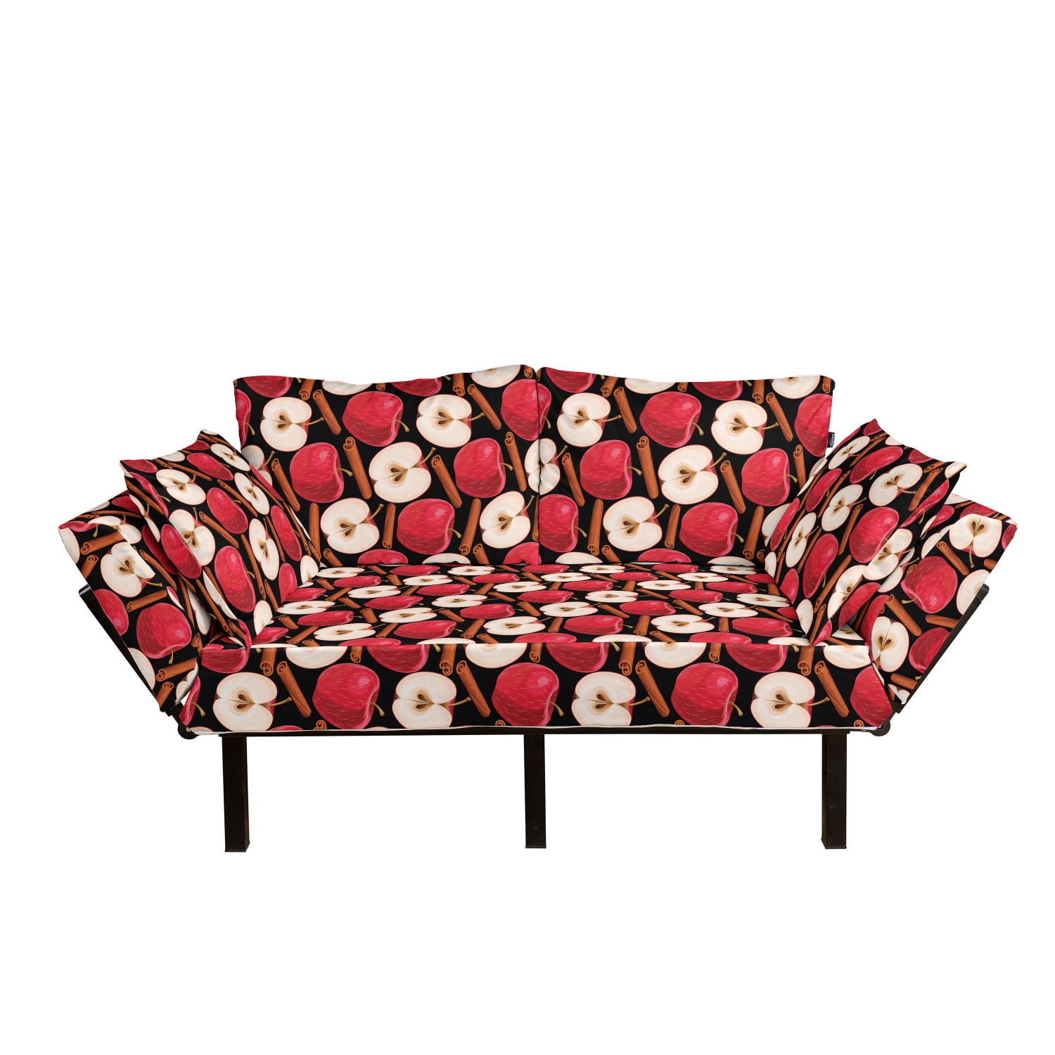 Fruits Futon Couch, Cinnamon Sticks and Halved Beverage Ingredients ...