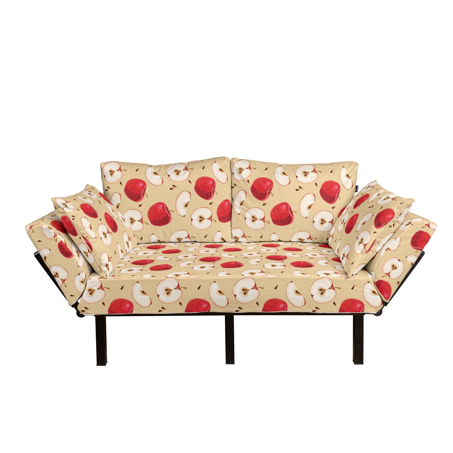 Fruits Futon Couch, Fresh Fruit Slices ed Backdrop Pie Ingredients ...