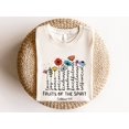 Fruits Of The Spirit Shirt, Bible Verse Tshirt, Wildflowers, Religious ...