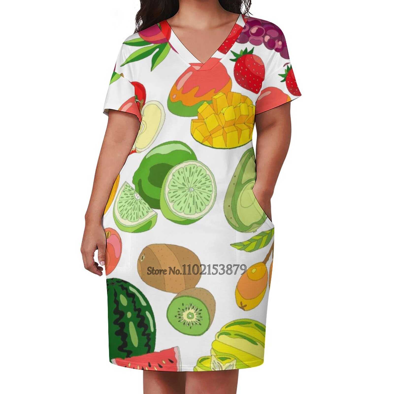 Fruits Paradise Back Lacing Backless Dress Square Neck New Plus Size ...