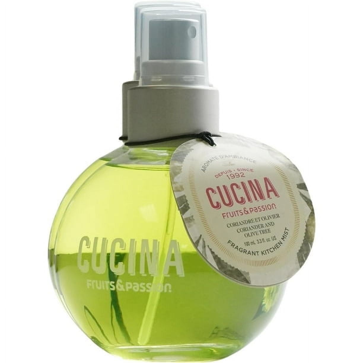 Fruits & Passion Cucina Coriander and Olive Tree Fragrant Kitchen Mist ...