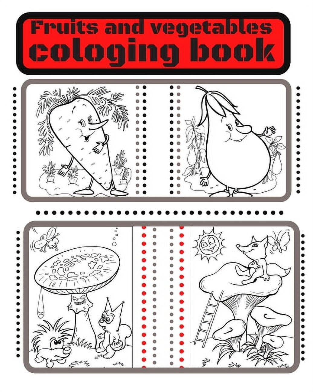 Fruits And Vegetables Coloring: Fruits And Vegetables Coloring Cook Wow ...