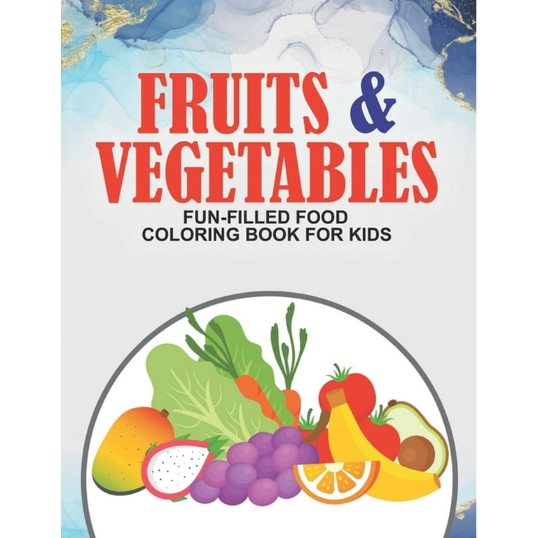 Healthy Eating Coloring Page