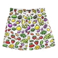 Fruits and Vegetables Pattern Swim Trunks Quick Dry Beach Pool Board ...