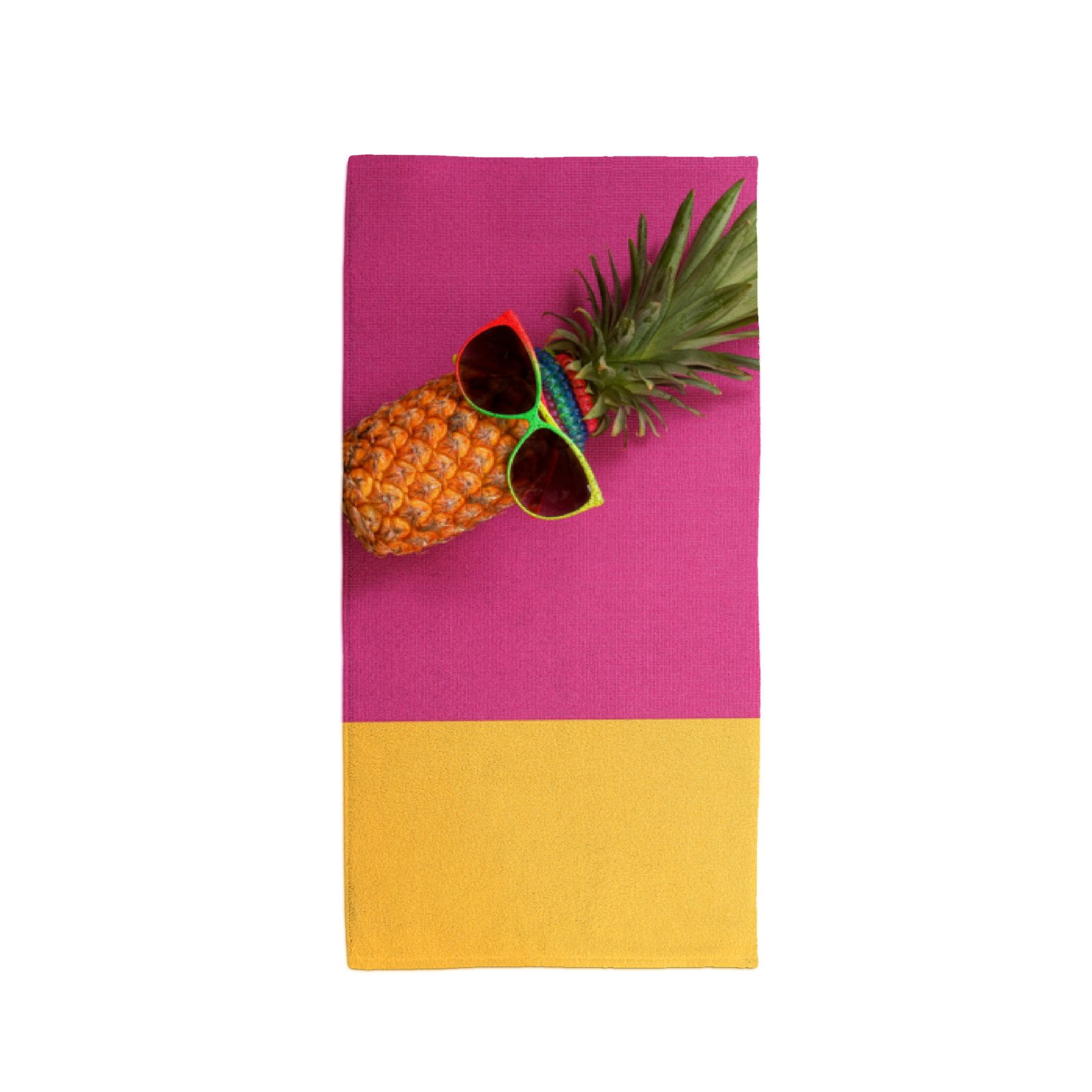 Fruits on colorful background Bath Towel Absorbent Soft Decoration Hand ...