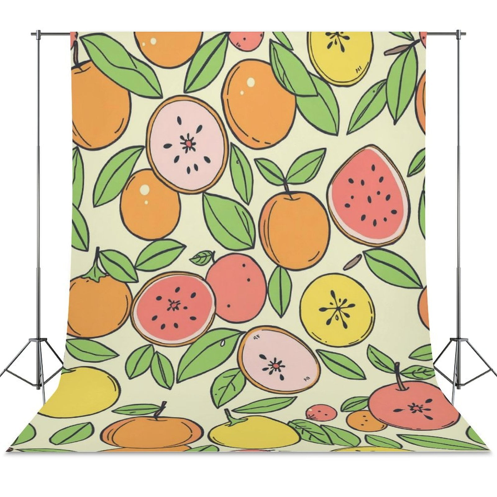 Fruity Citrus Pattern Photography Backdrops Adult Photostudio Props ...