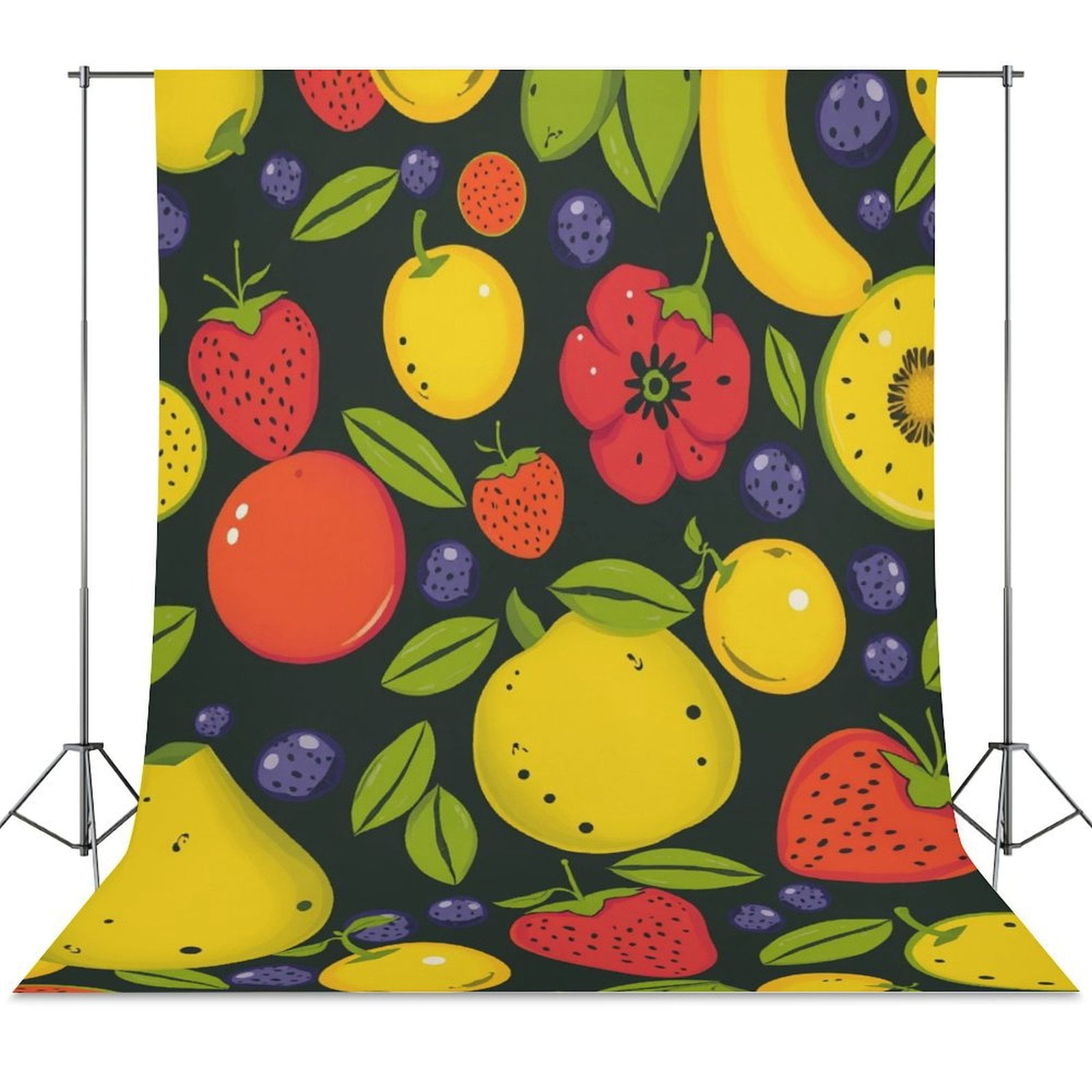 Fruity Colorful Pattern Backdrop Baby Shower Newborn Portrait Girl Boy ...
