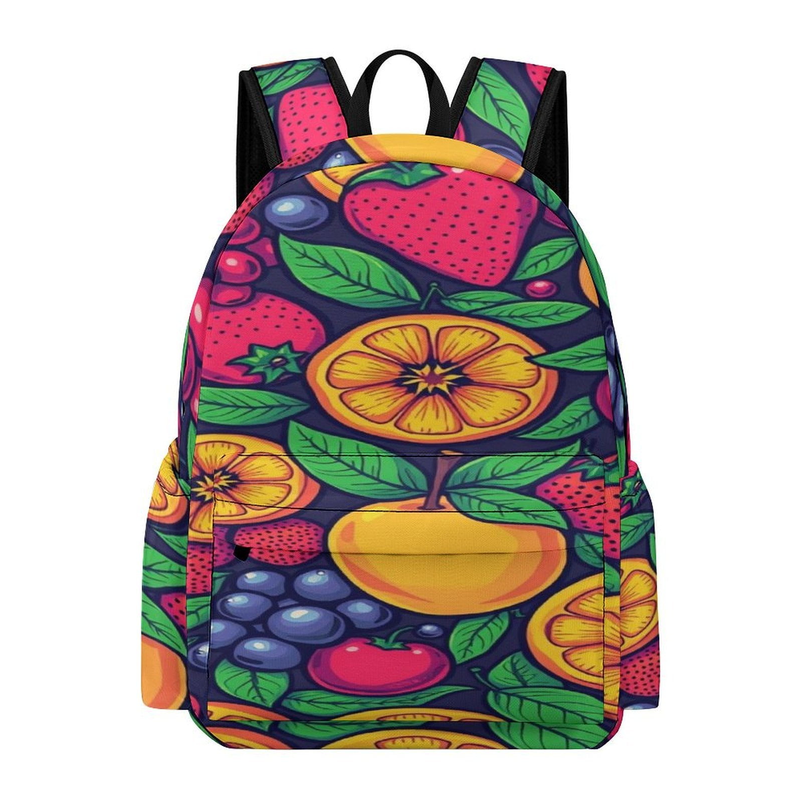 Fruity Colorful Pattern Backpacks Teenager Bookbag Students School Bags ...