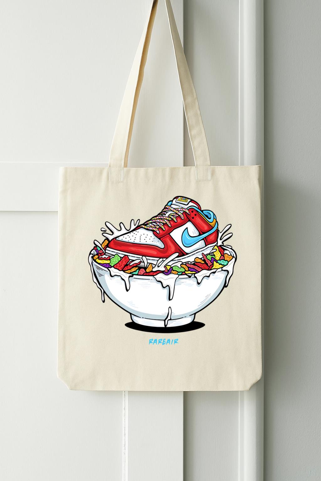 Fruity Pebbles Dunk Sneaker Match , Tote Bag Fruity Pebbles Bowl ...
