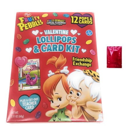 Fruity Pebbles Valentines Day Lollipops and Cards Exchange Kit ...