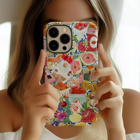 Fruity Summer Jam Colorful Cute Phone Case 17 16 15 14 13 12 11 Pro Max ...