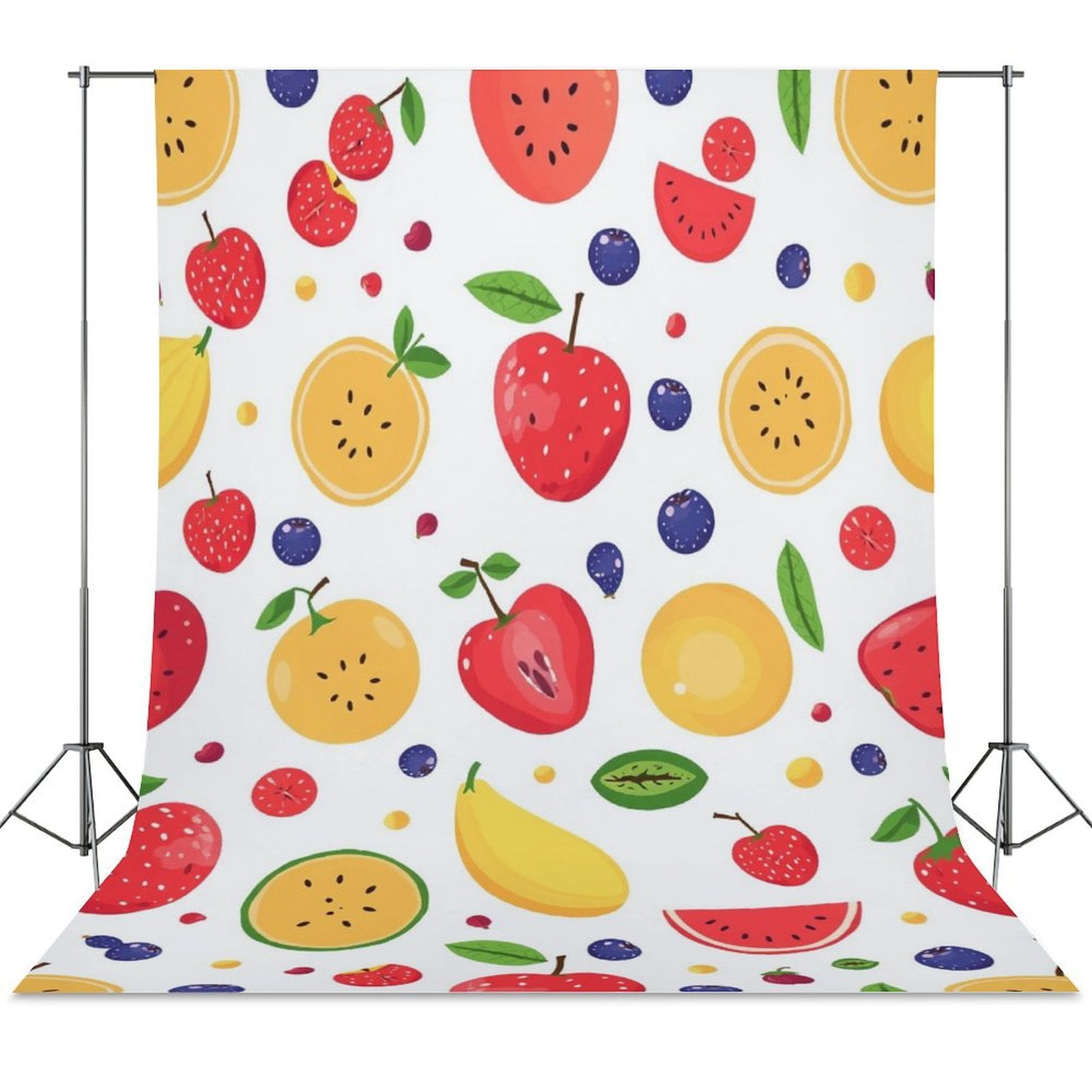 Fruity Summer Pattern Backdrop Baby Shower Newborn Portrait Girl Boy ...