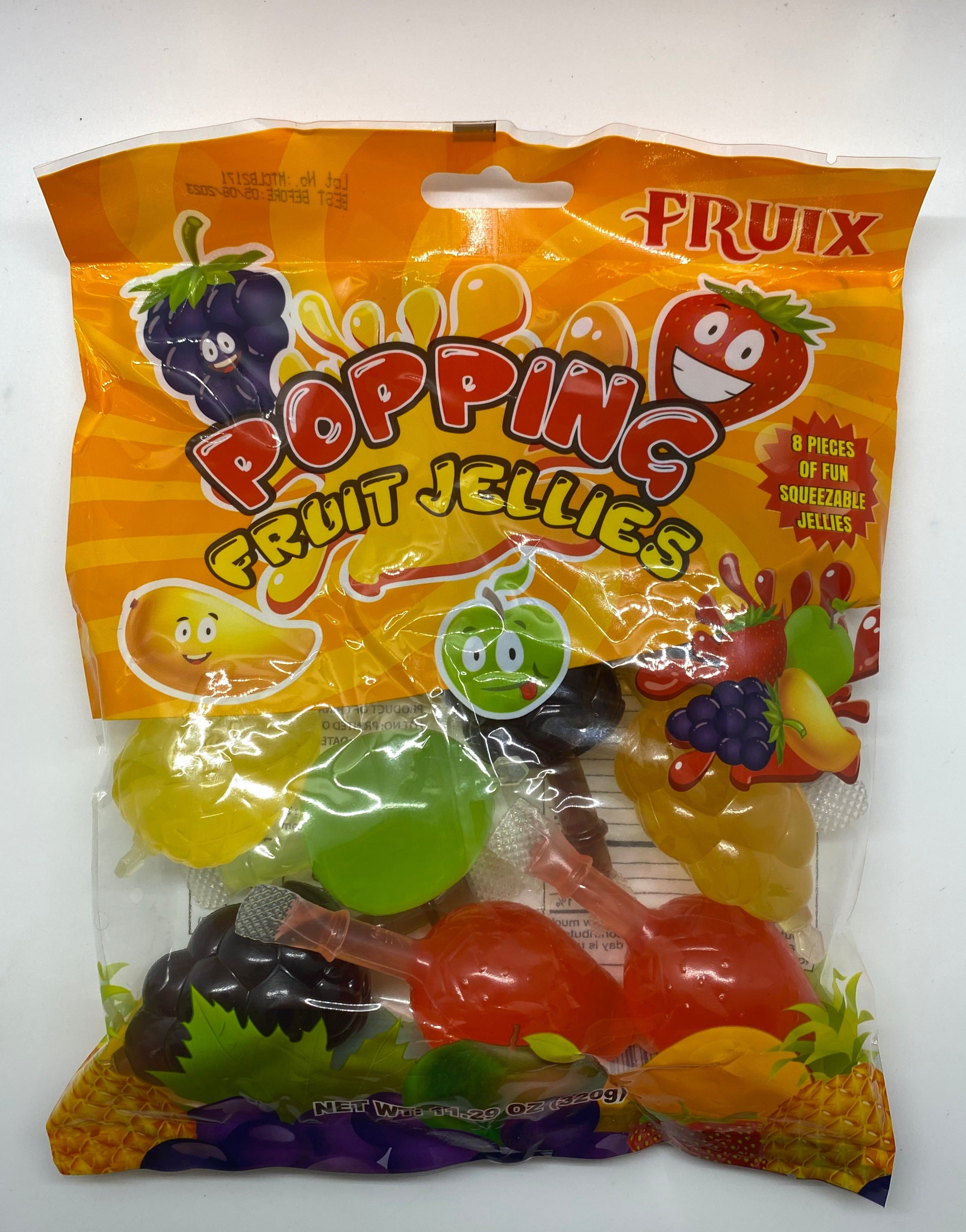 Fruix Popping Fruit Jellies 11.29 oz. Bag - Walmart.com