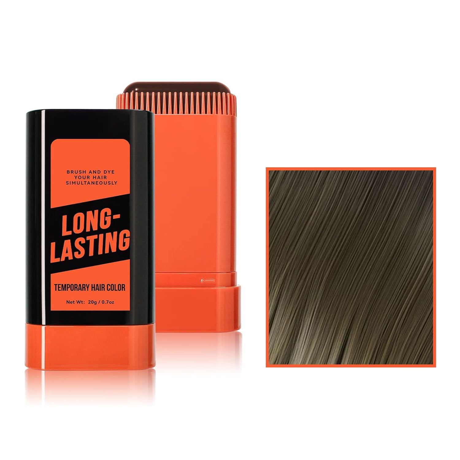 Frusde Temporary Hair Color Stick, Instant Root Touch Up Stick with ...