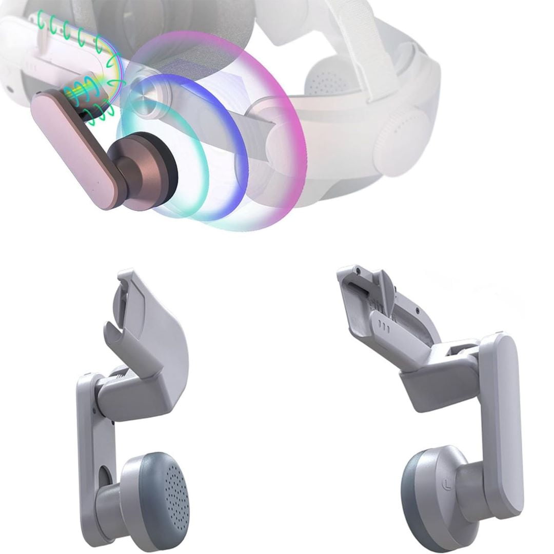 Frusde VR Ear Muffs for Meta Quest 3 VR Headset to Enhanced Sound ...