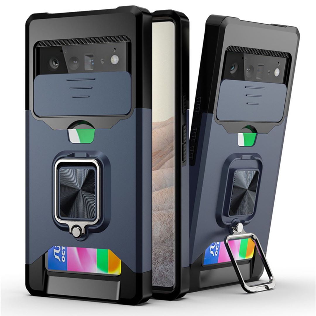 Frusde for Google Pixel 8 Pro Wallet Case with Magnetic Kickstand ...