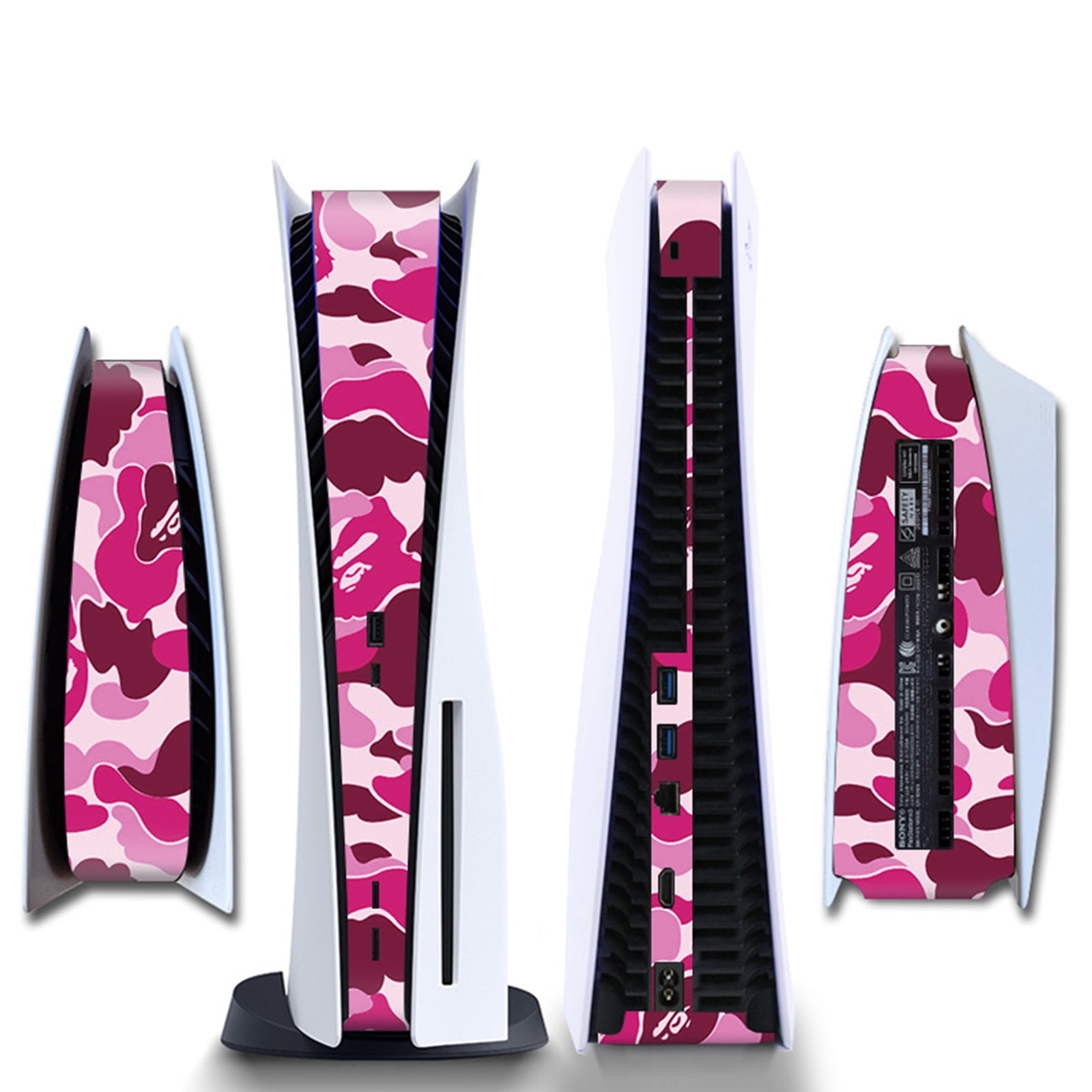 Frusde for PS5 Console Middle Skin, Console Center Part Protection ...