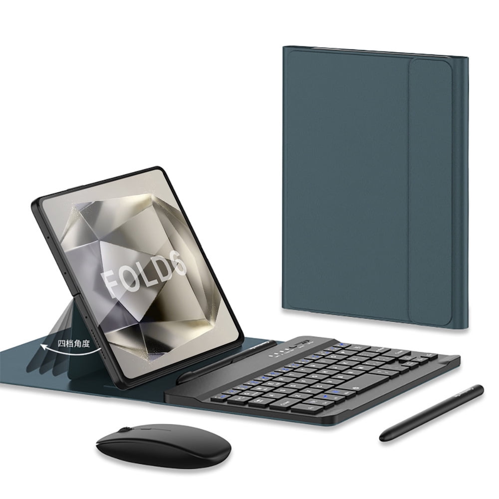 Frusde for Samsung Galaxy Z Fold 6 Keyboard Case with S Pen + Mouse ...