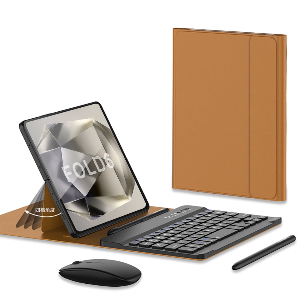 Frusde for Samsung Galaxy Z Fold 6 Keyboard Case with S Pen + Mouse ...
