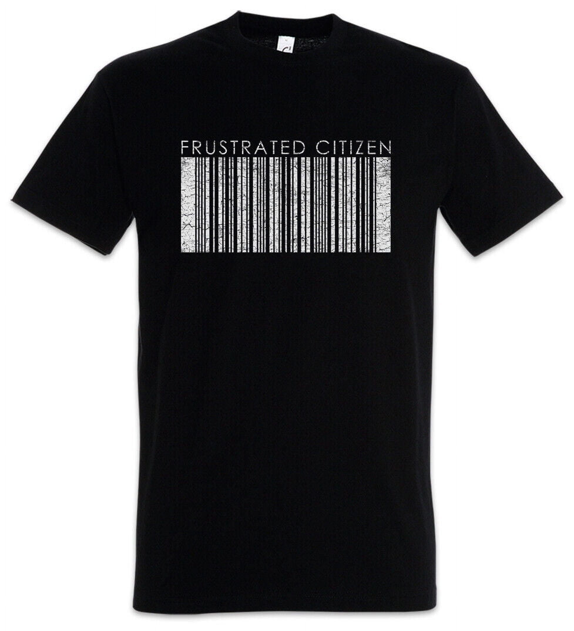 Frustrated Citizen T-Shirt Barcode Digitalisierung Industrie 4.0 IoT Strichcode - Walmart.com