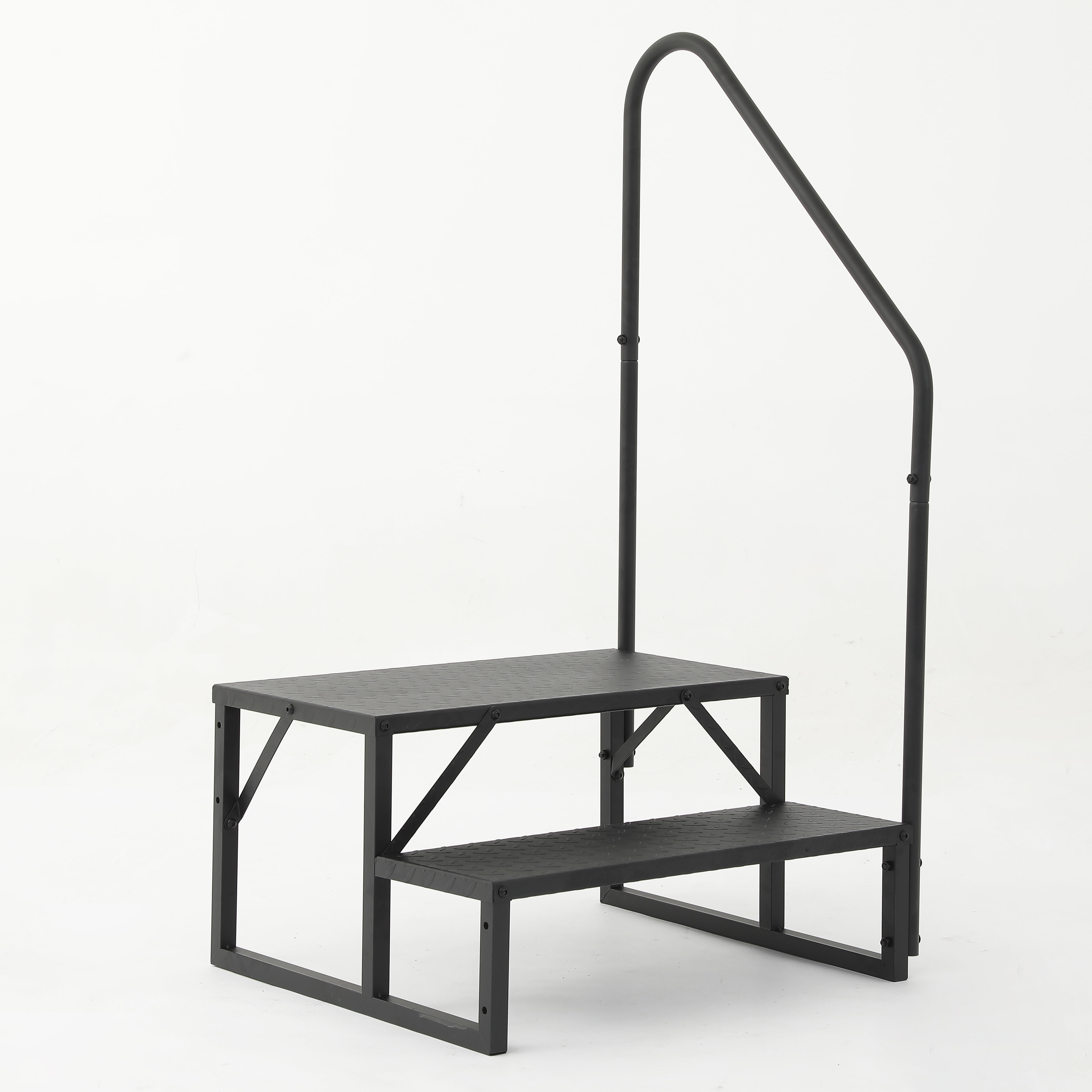 Fruyyzl Black Case Iron 24.25" x 16.53" RV Ladder Anti-Slip - Walmart.com