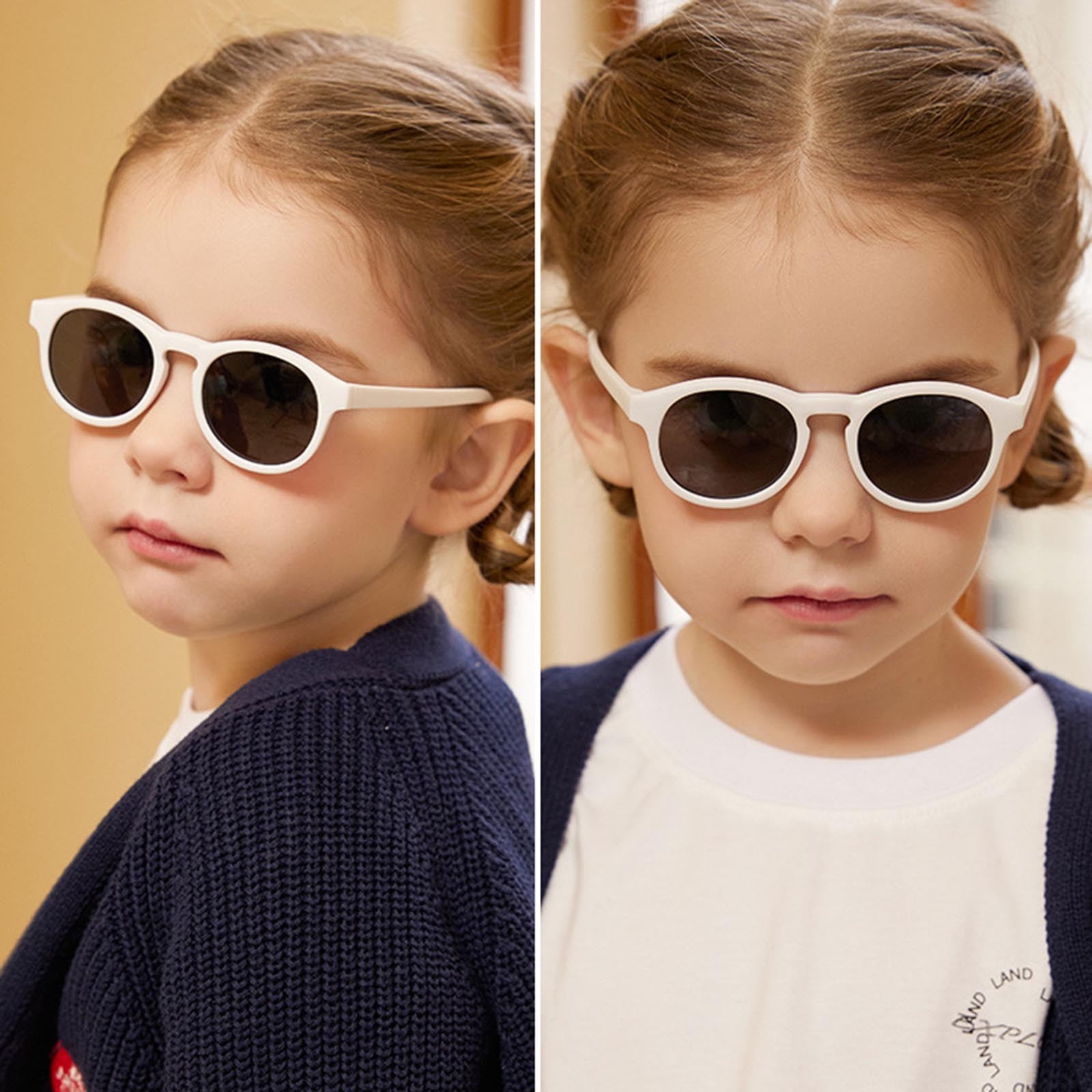 Frwgonr Kids Polarized Sunglasses for Boys Girls Unbreakable Frame Teen ...