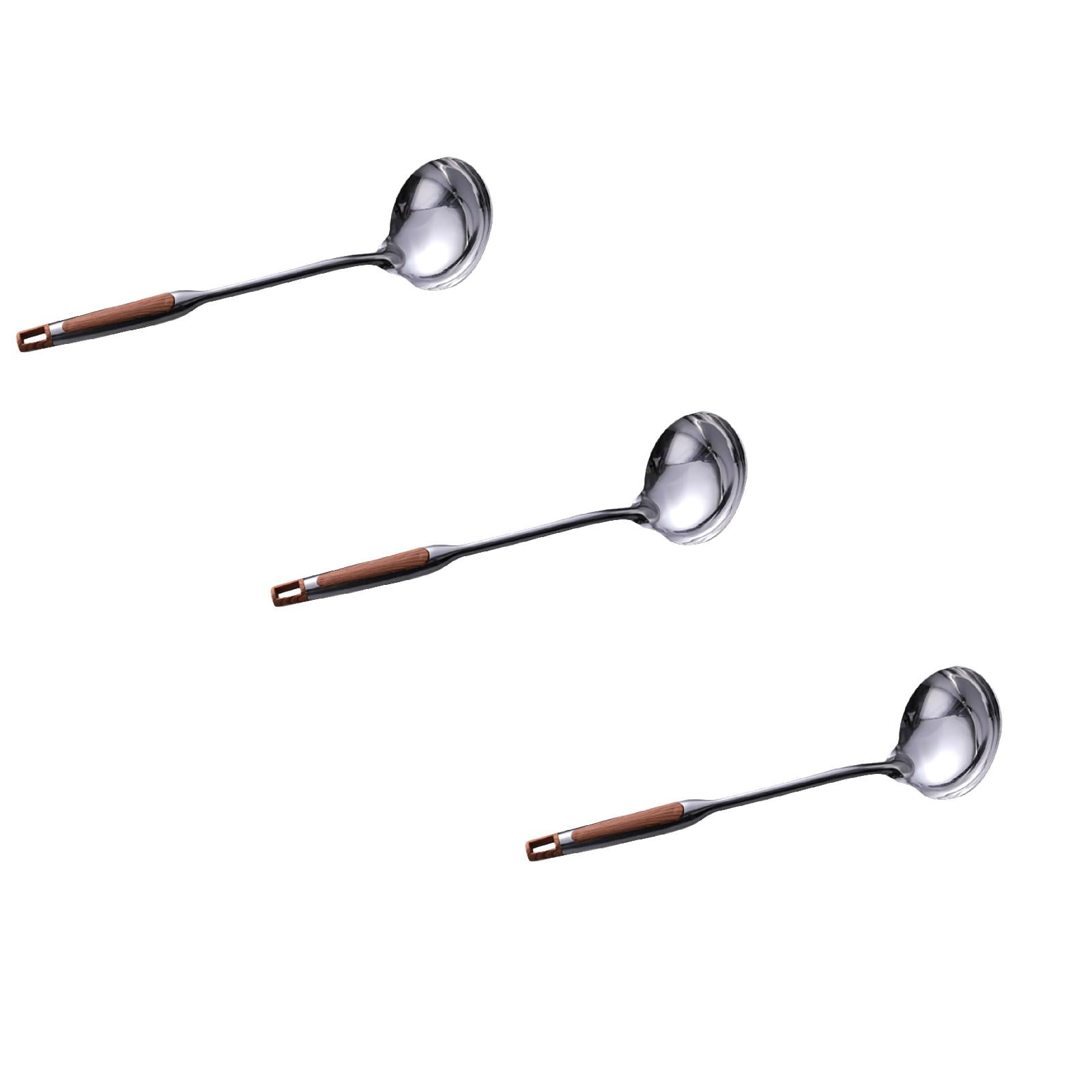 Fry Cooking Utensil With Wooden Handle Cooking Tools Wok Spoon And Wok ...