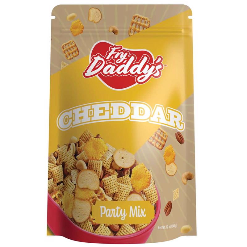 Fry Daddy's Cheddar Party Mix 12 oz Bagged - Walmart.com