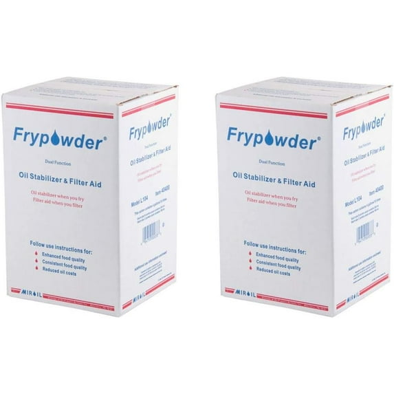 Fry Powder Oil Stabilizer and Filter Aid, Deep Fryer Cooking Oil Saver ...