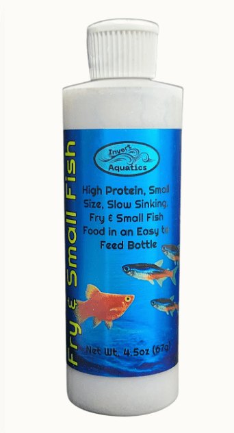 Fry & Small Fish Food - Easy to Feed Squeeze Bottle - Powder Food for ...