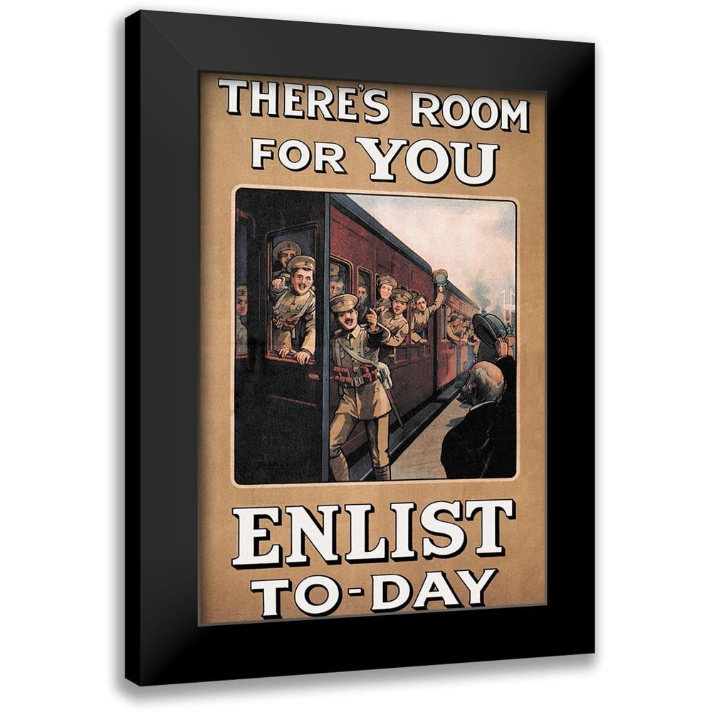 Fry, W.A. 11x14 Black Modern Framed Museum Art Print Titled - WWI ...