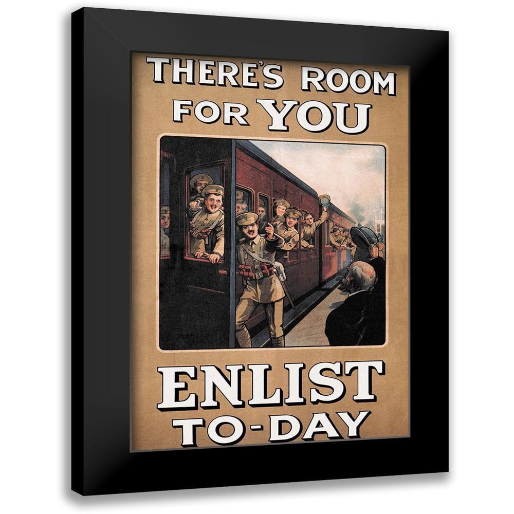 Fry, W.A. 11x14 Black Modern Framed Museum Art Print Titled - WWI ...