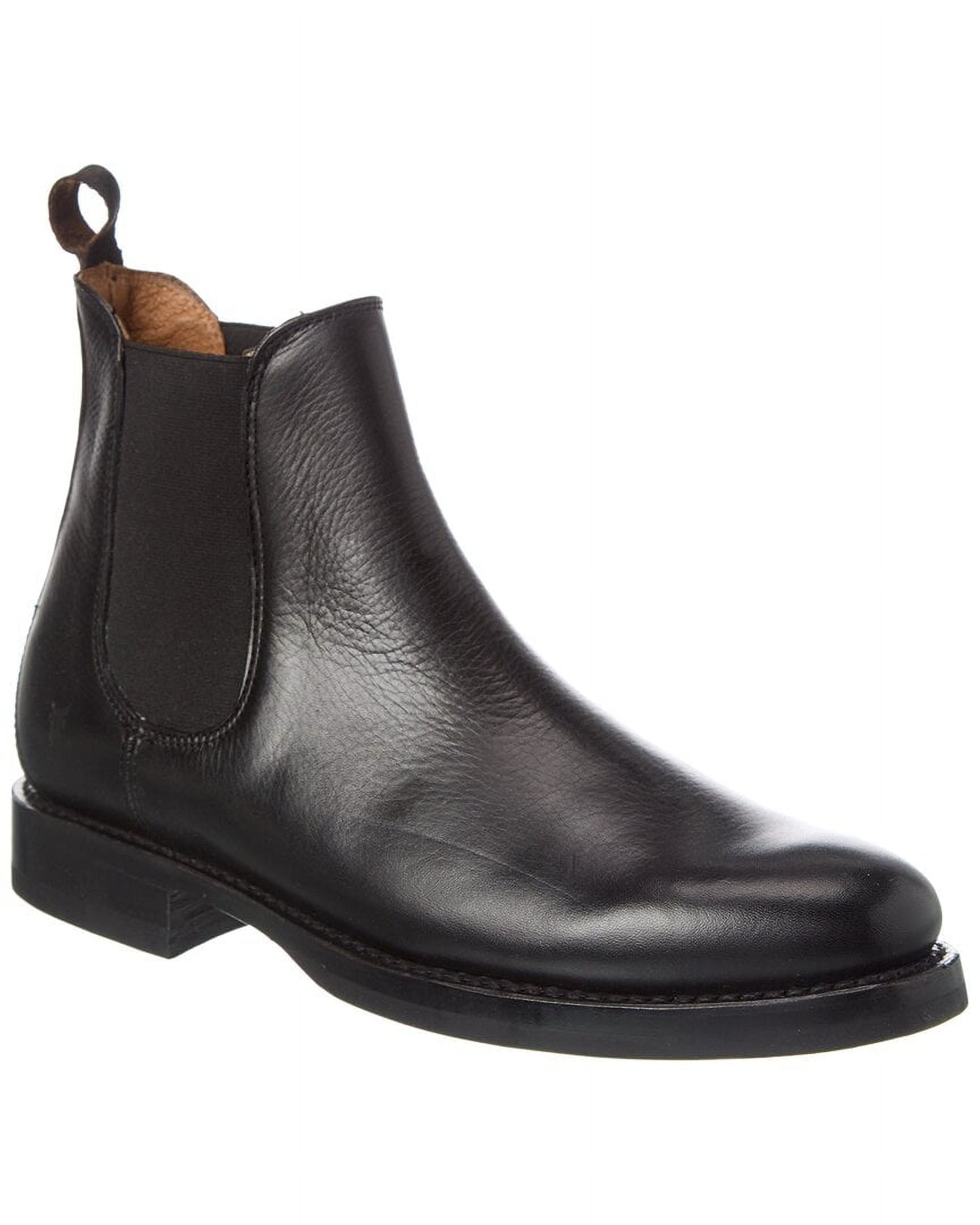 Frye Dylan Leather Chelsea Boot, 11, Black - Walmart.com
