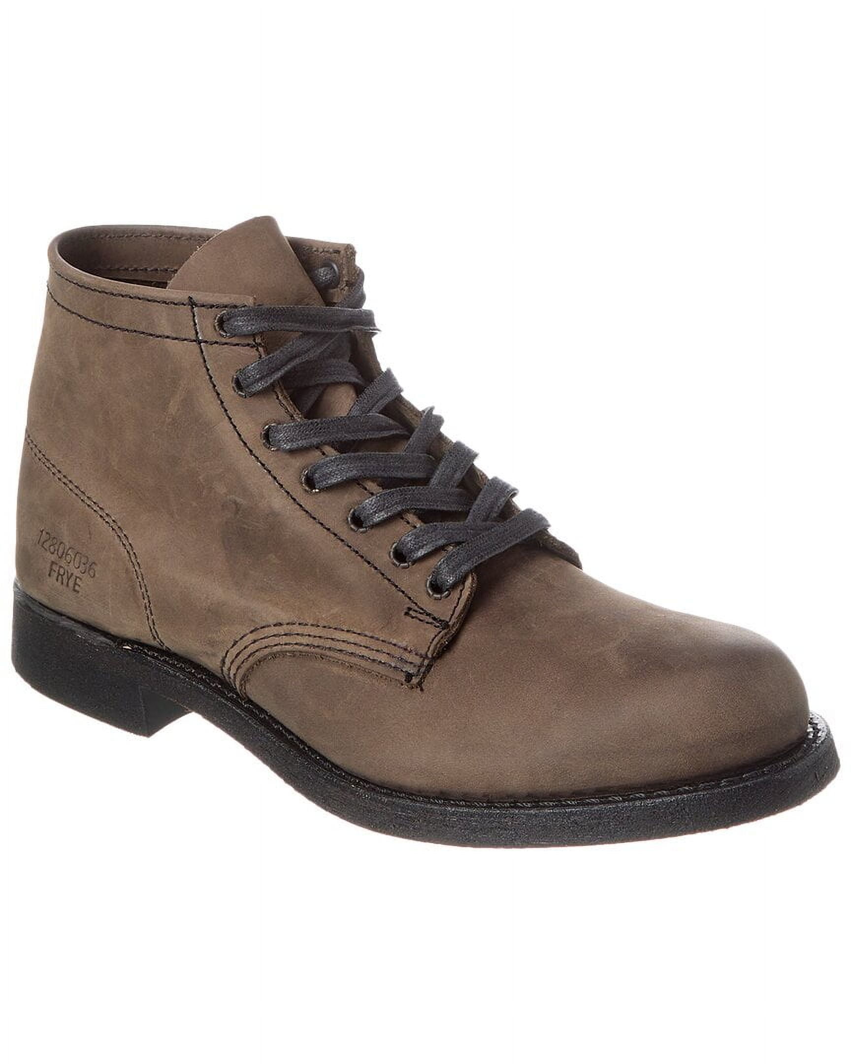Frye Prison Leather Boot, 10, Grey - Walmart.com