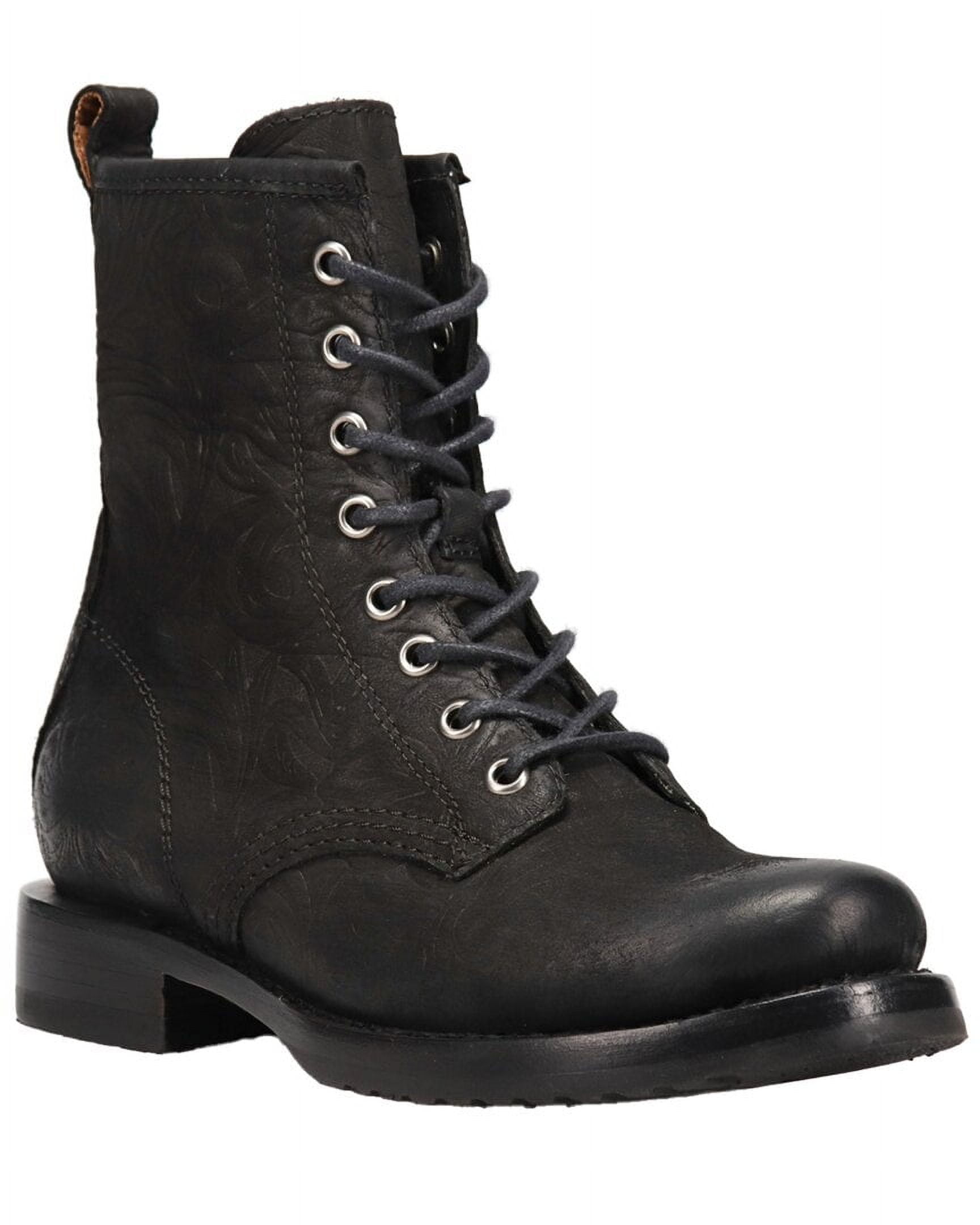 Frye Veronica Leather Combat Boot, 8 - Walmart.com