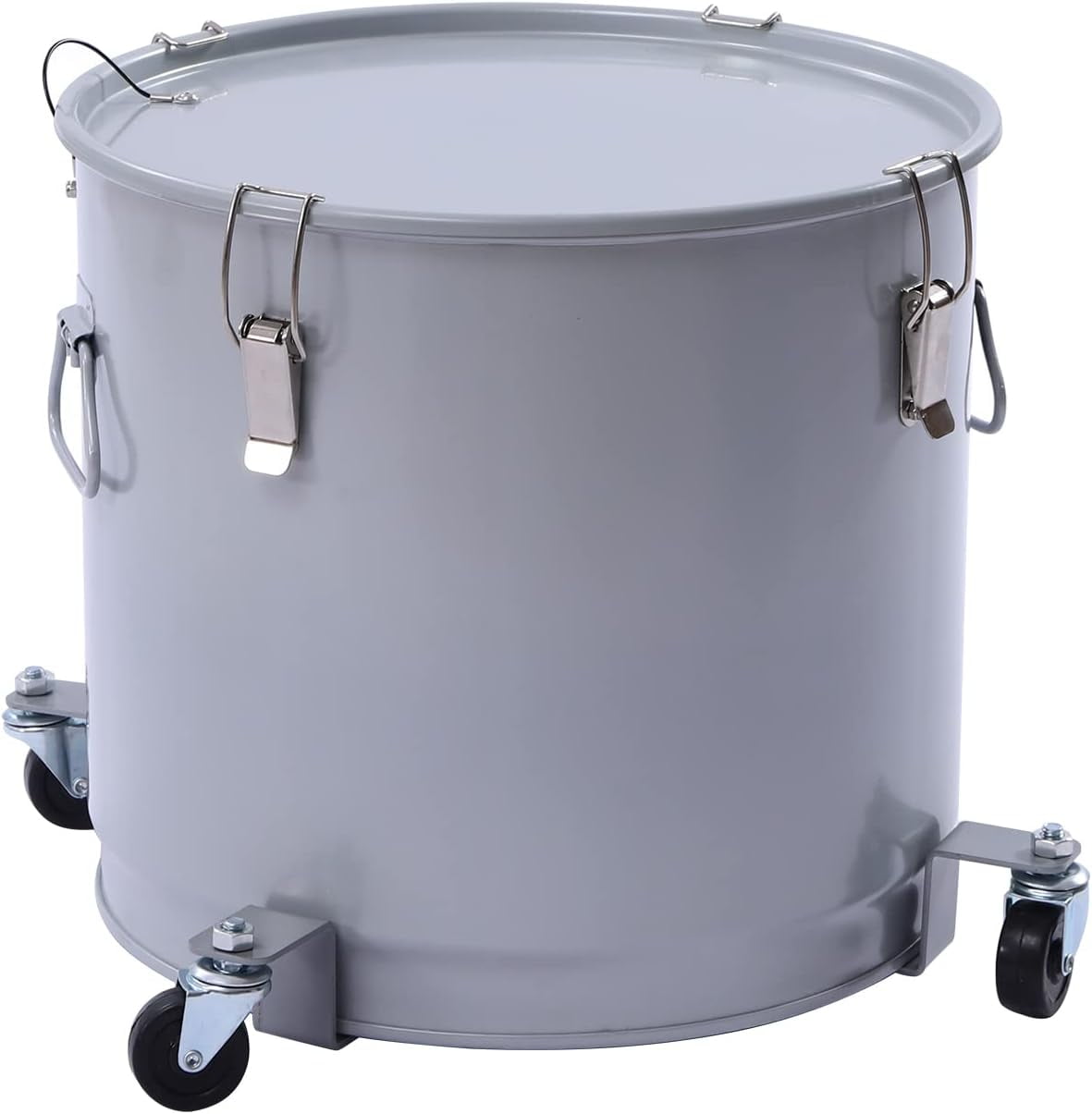 Fryer Grease Bucket 10 Gal/40 L Grease Disposal Bucket Steel Oil Filter ...