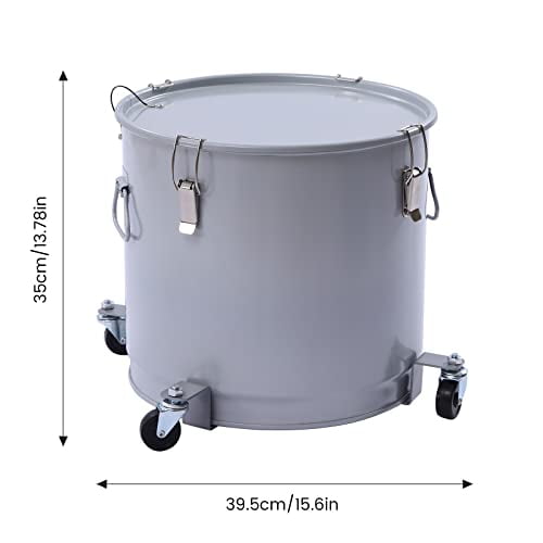 Fryer Grease Bucket 10 Gallon Oil Container 10Gal/40L Grease Disposal ...