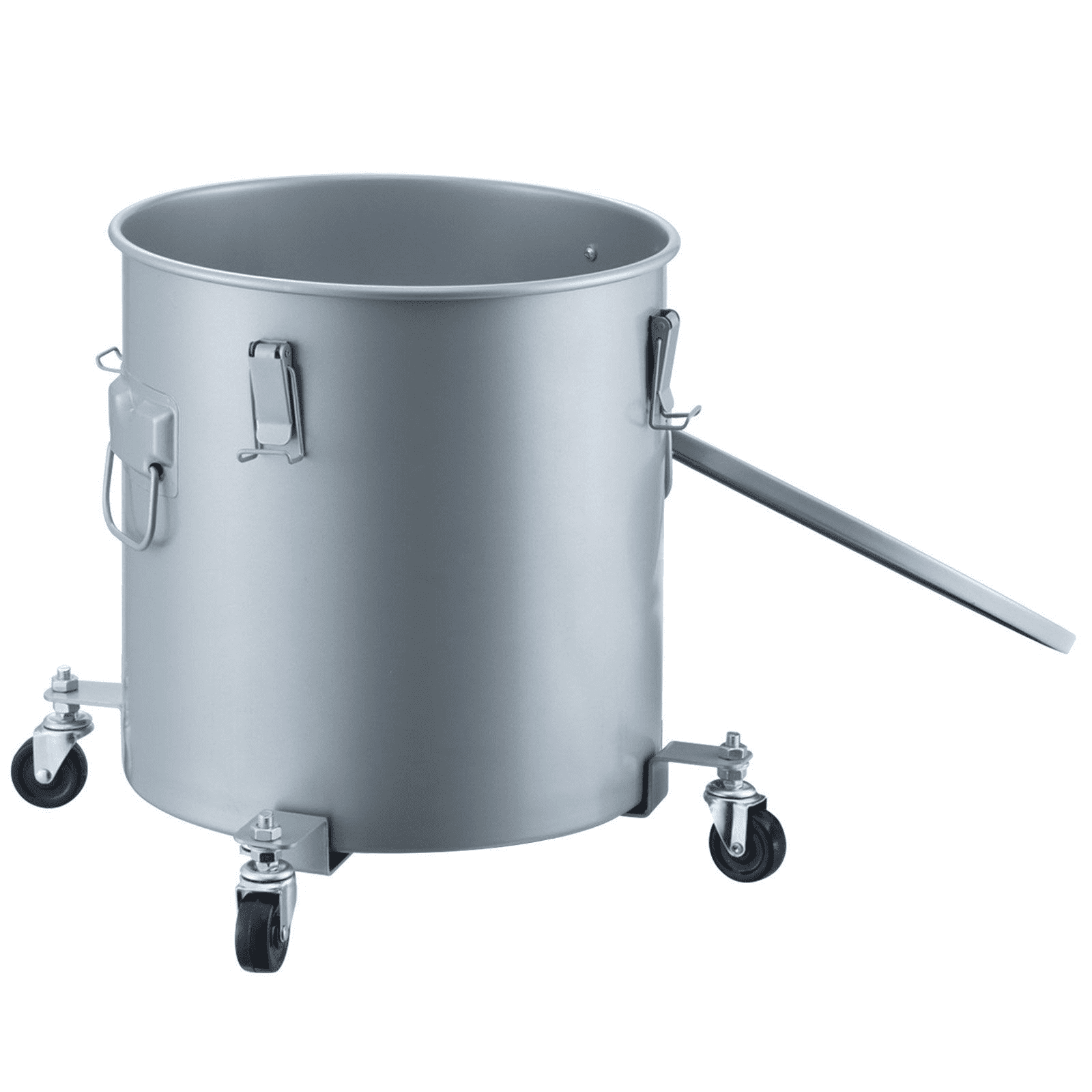 Fryer Grease Bucket 16 Gal, Oil Disposal Caddy, Carbon Steel, Rust ...