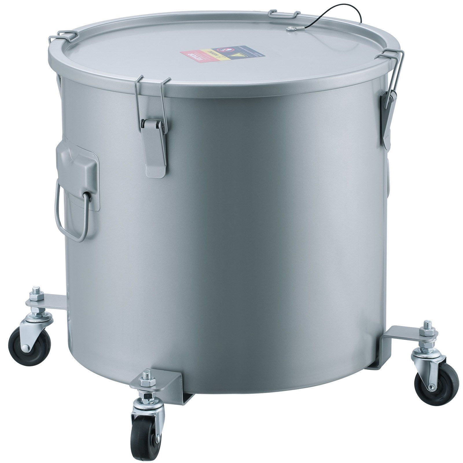 Fryer Grease Bucket, 16 Gal Oil Disposal Caddy with Caster Base, Carbon ...