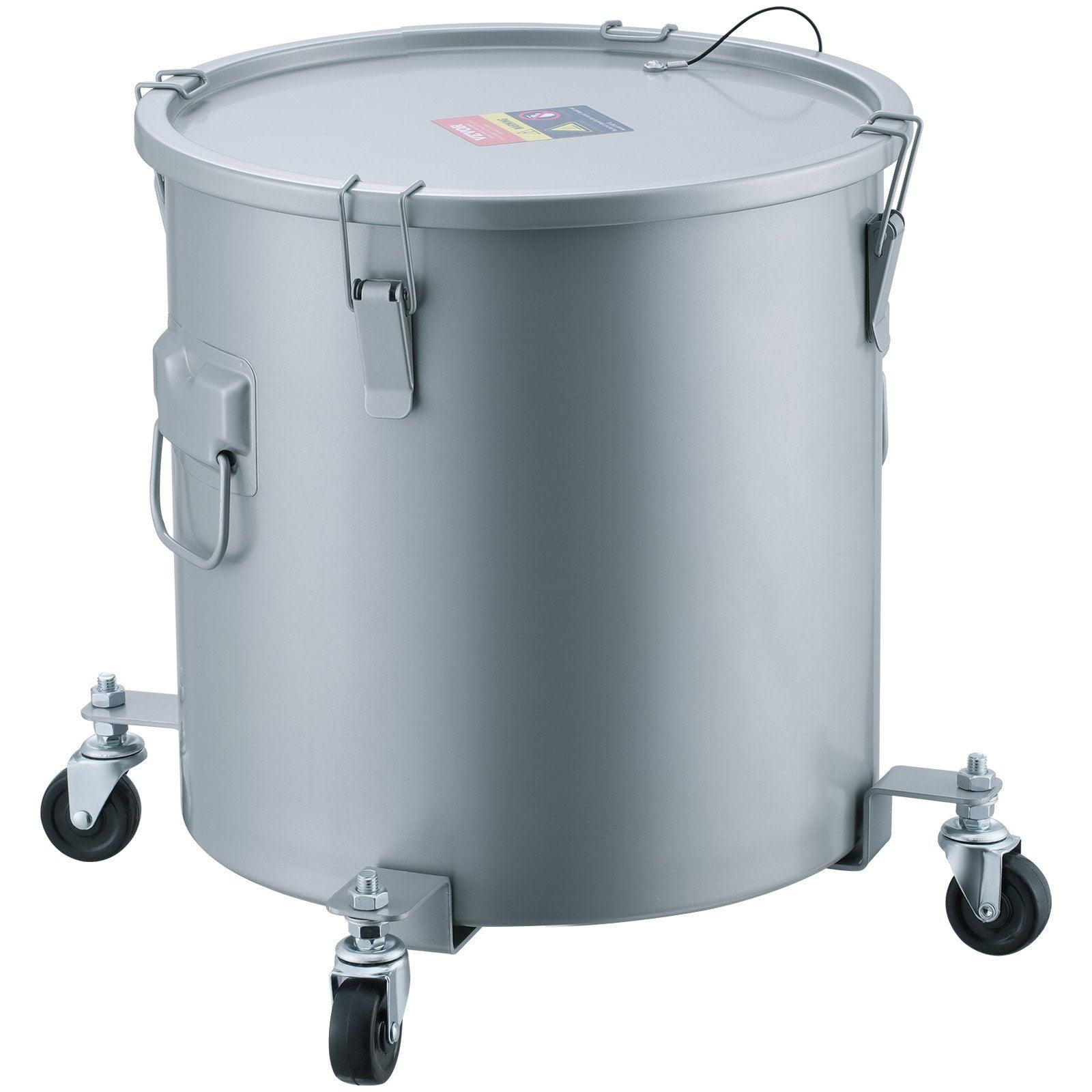 Fryer Grease Bucket, 8 Gal Oil Disposal Caddy with Caster Base, Carbon ...