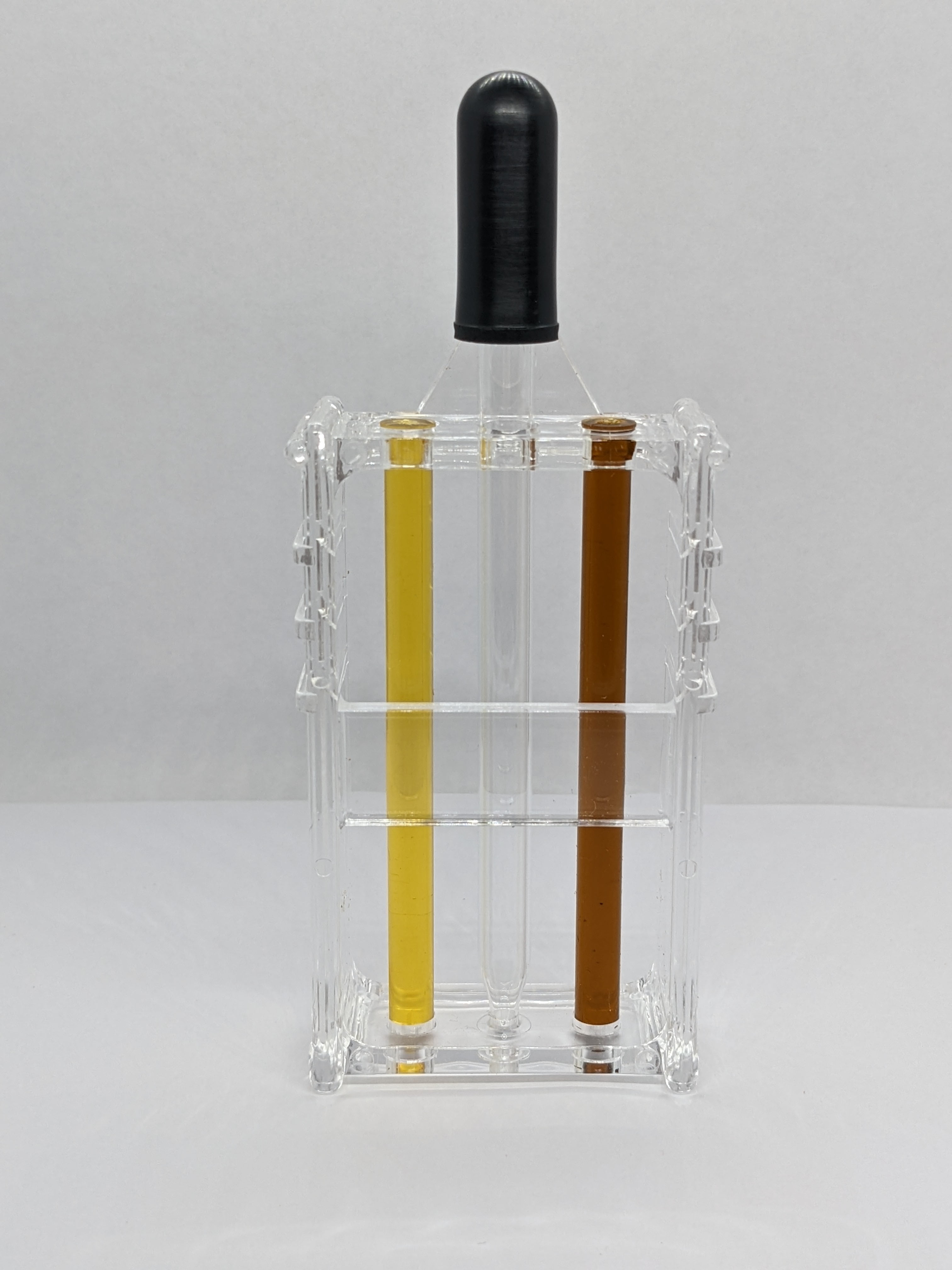 Fryer Oil Visual Test Kit with Dropper & Two Tubes (14-17 & 25 TPM) for ...