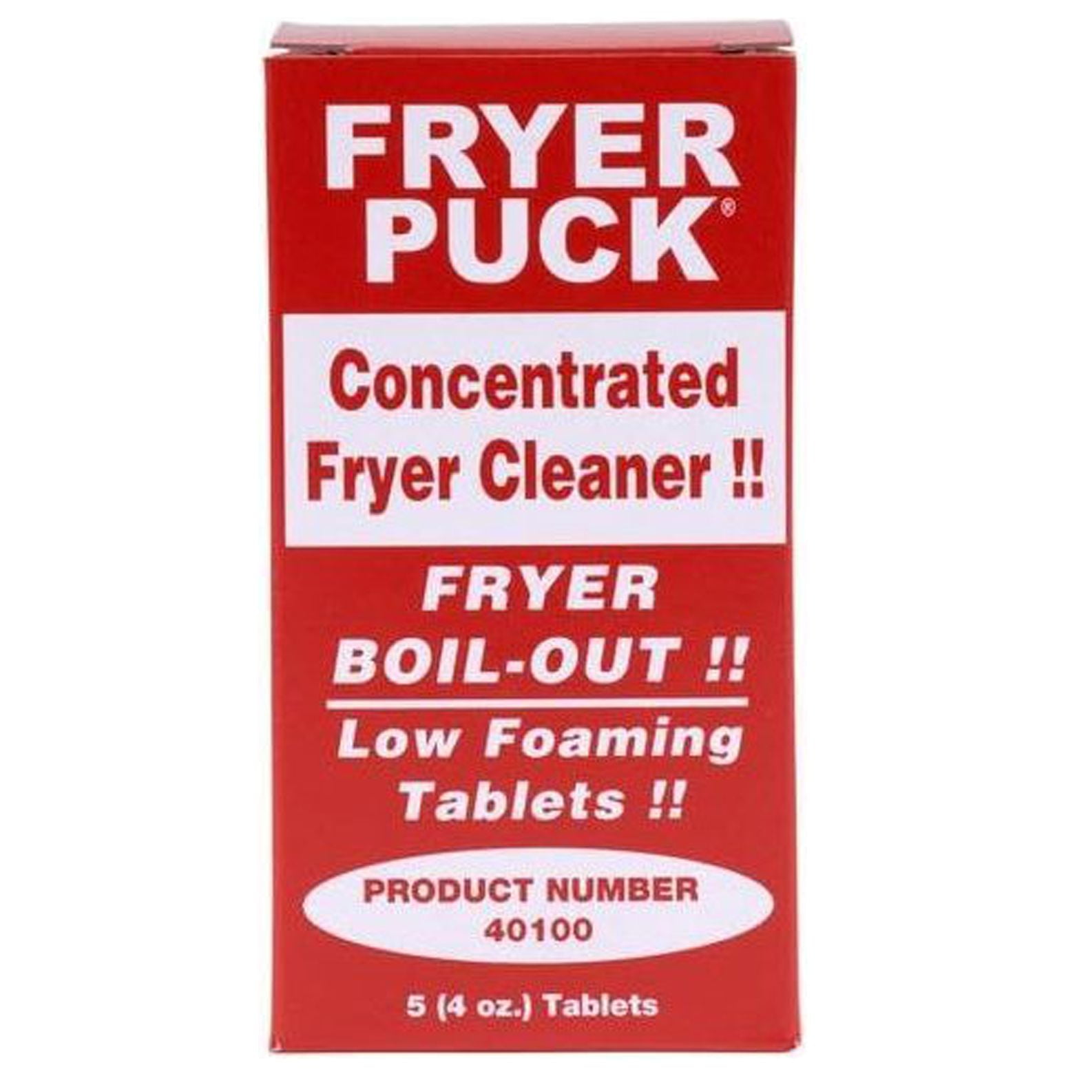 Fryer Puck 401304001 4oz Deep Fryer Cleaner (5 Tabs/Box) - Walmart.com