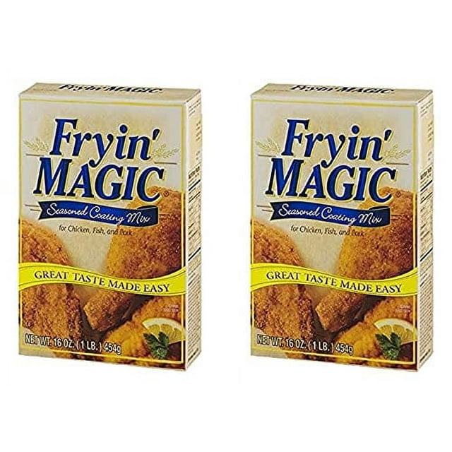 Fryin' Magic Seasoned Coating Mix (Two-Pack)ED6 - Walmart.com