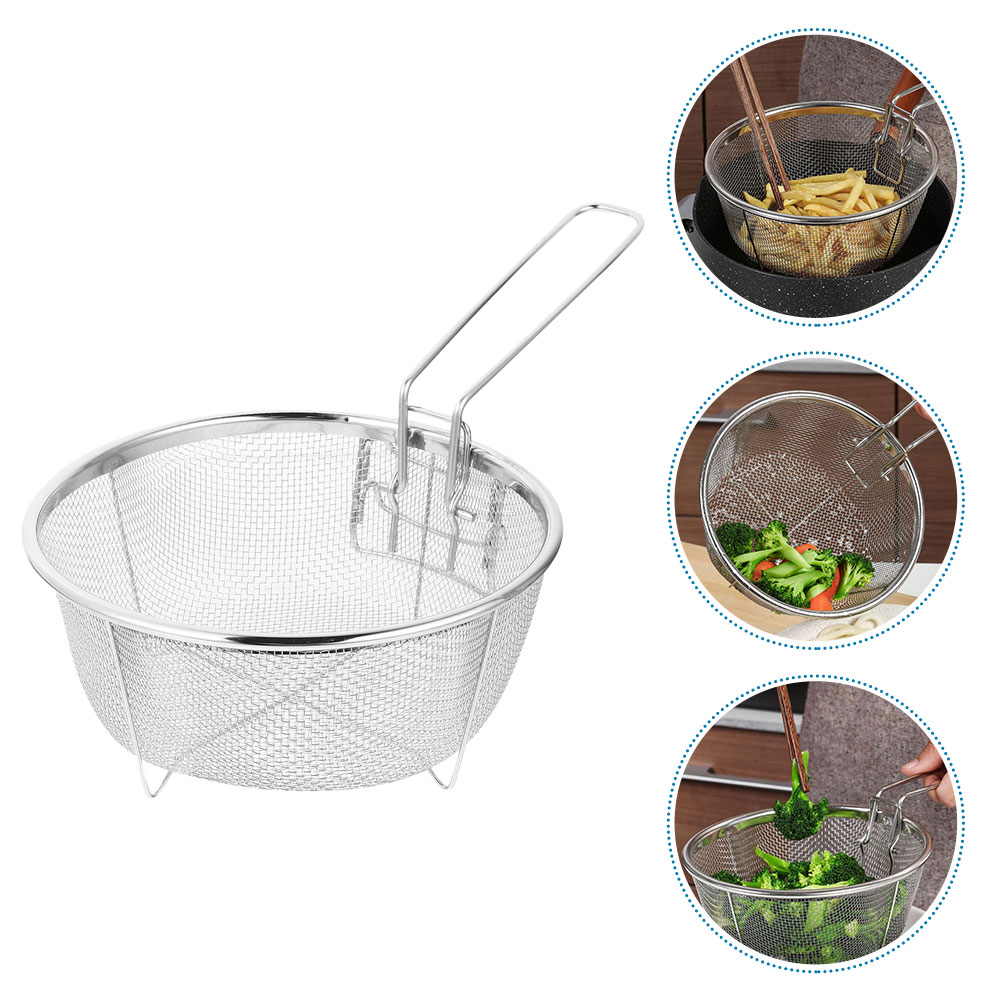 Frying Basket Chicken Nuggets Fried Basket Fryer Strainer Food Frying ...