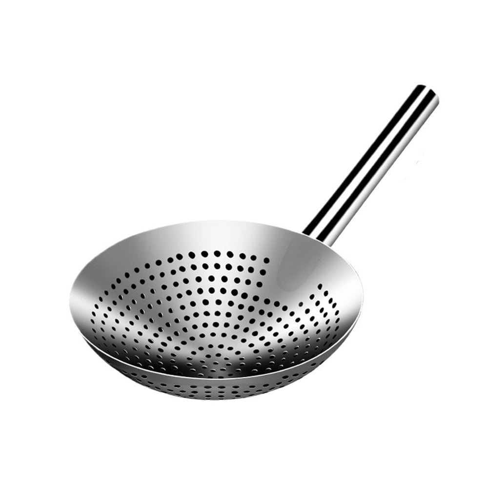 Frying Basket Stainless Steel Large Frying Filter Spoon Frying Spoon ...