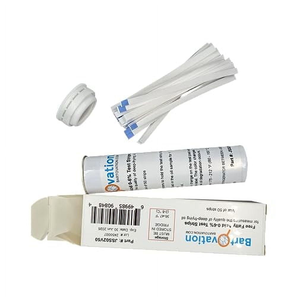 Frying Oil Quality Test Strips, High Range Free Fatty Acid (FFA) 6% ...