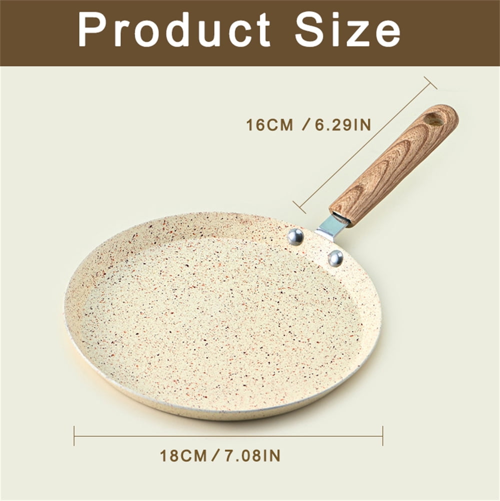 Frying Pan Non-stick Pancake Crepe Pan Mini Induction Pan for Crepes ...