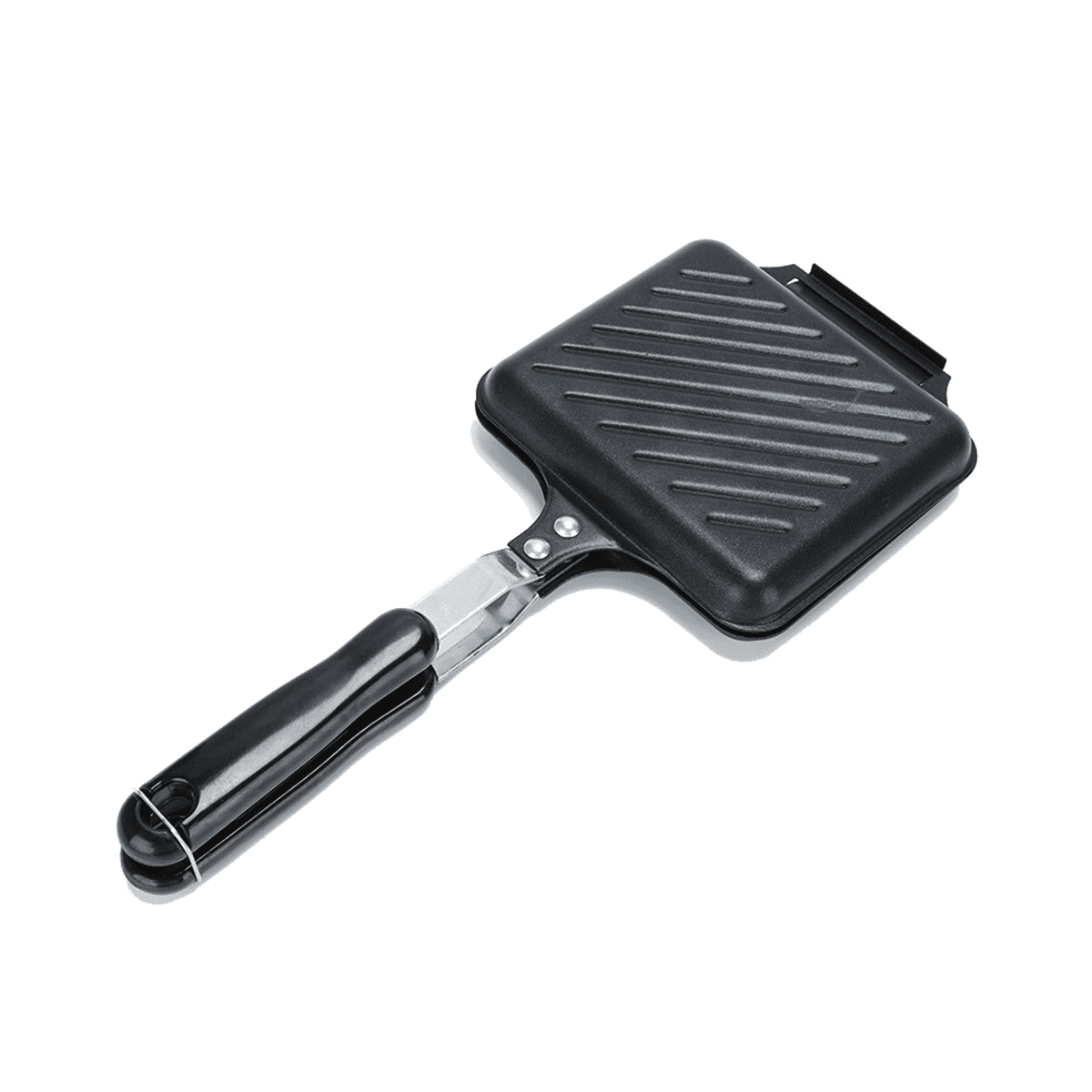 Frying Pan Toast Flip Grill Sandwich Fine Iron Grilled Cheese Maker ...