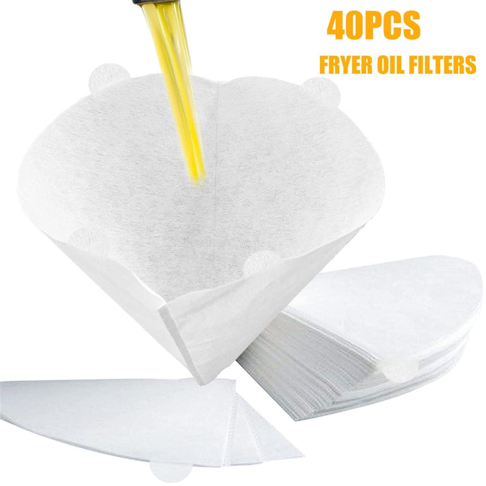 Frying oil filter, cooking oil filter, cone filter, suitable for ...
