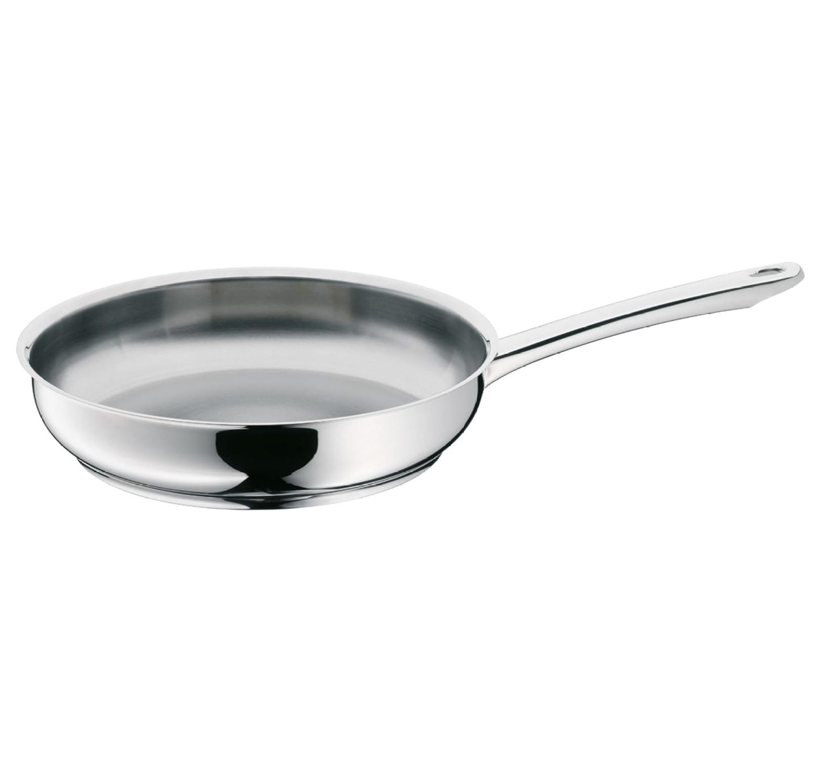 Frying pan uncoated Ø 20cm Profi Made in Germany Pouring Rim Stainless ...